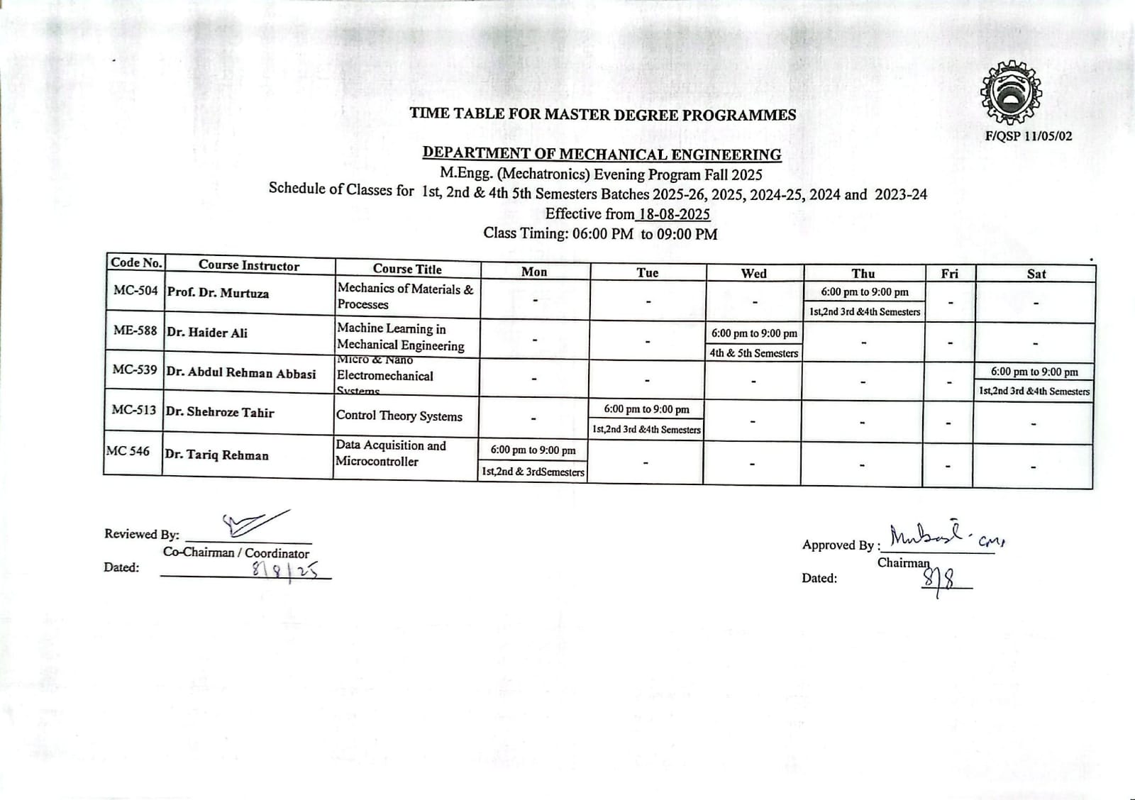 Overview | Department of Mechanical Engineering Website